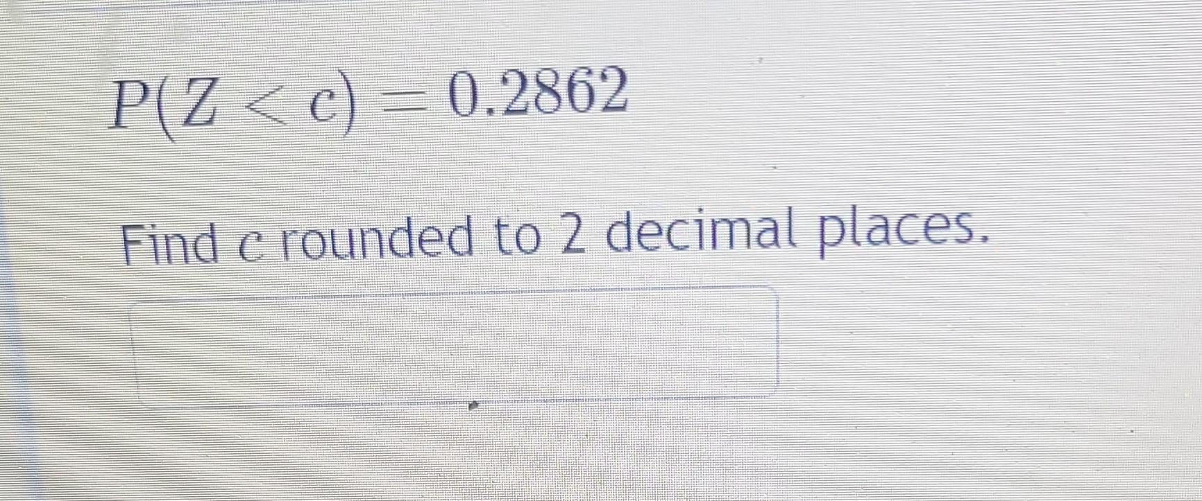Solved P(Z | Chegg.com