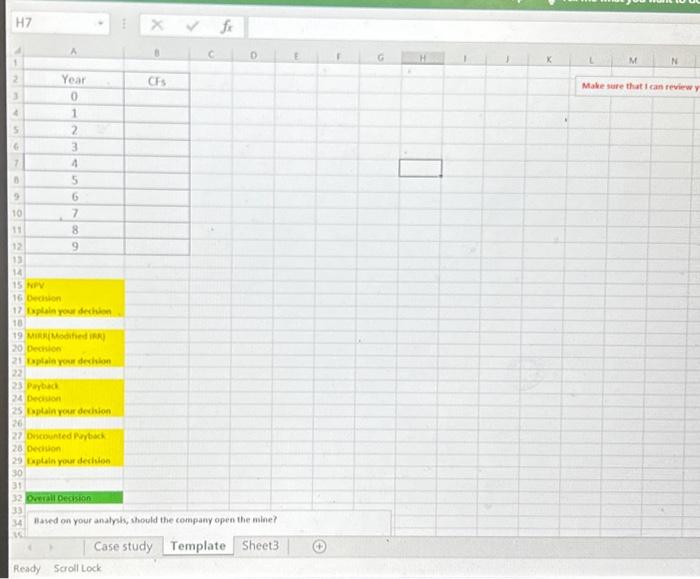 Solved BULLOCK GOLD MINING seth Bullock, the owner of | Chegg.com