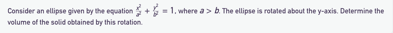 Solved Consider an ellipse given by the equation | Chegg.com