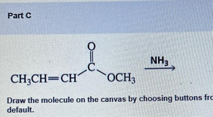 Solved Draw the molecule on the canvas by choosing buttons | Chegg.com