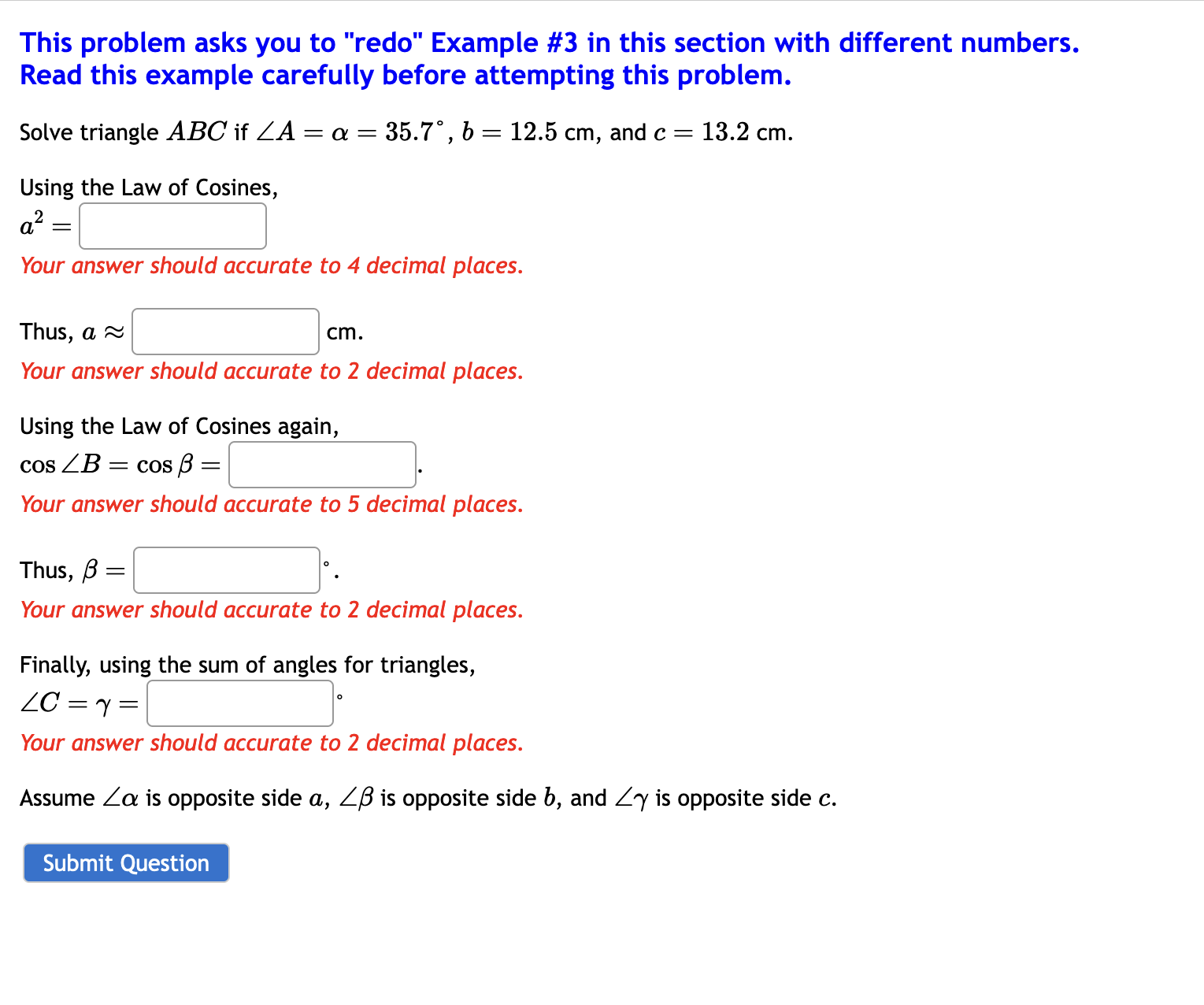 Solved This problem asks you to "redo" Example #3 ﻿in this | Chegg.com