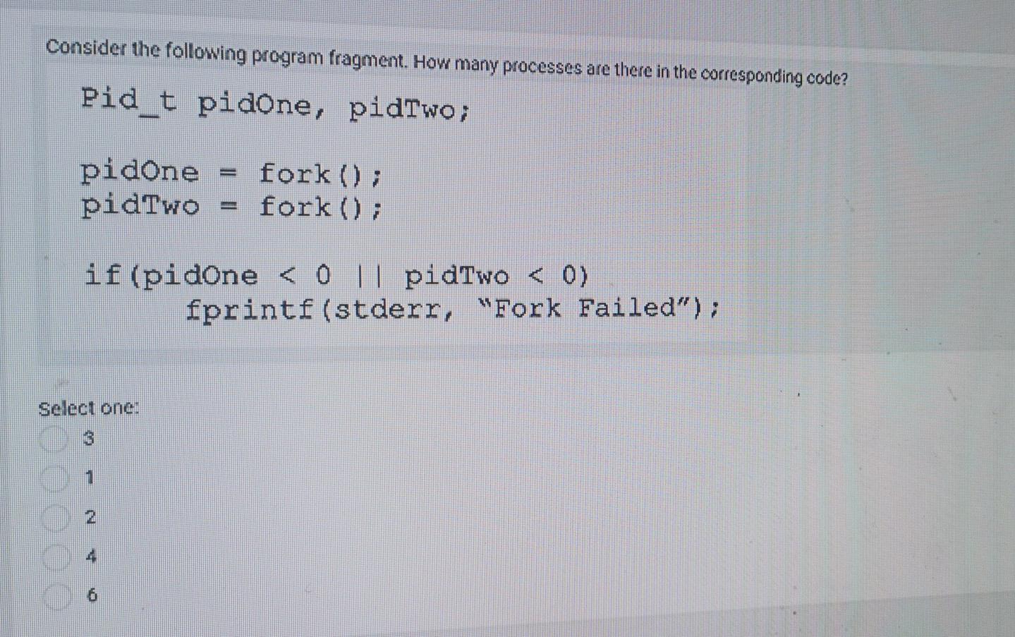 Solved Consider the following program fragment. How many | Chegg.com