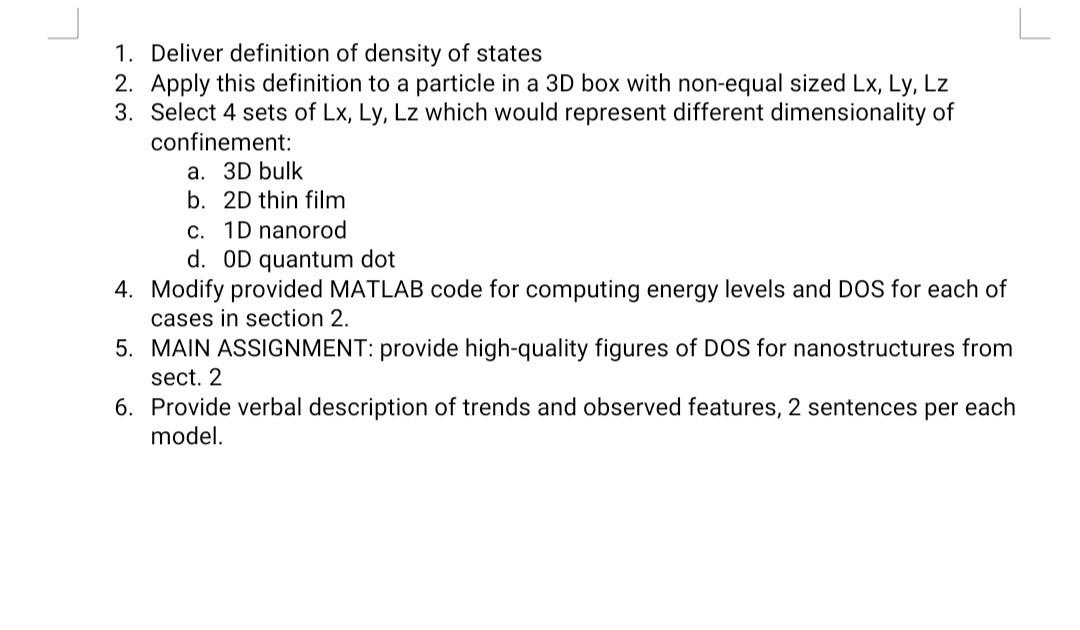 Solved 3. Select 4 sets of Lx, Ly, Lz which would represent | Chegg.com