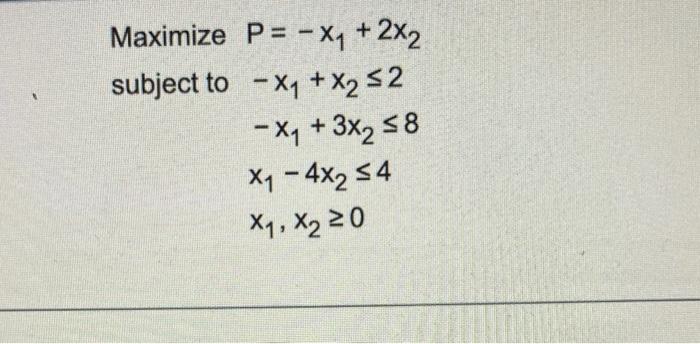 Solved Maximize subject to | Chegg.com