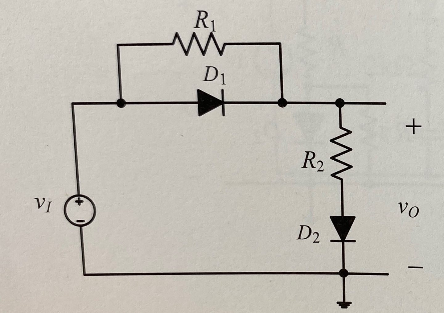 Solved Using the diode constant voltage model, find the | Chegg.com