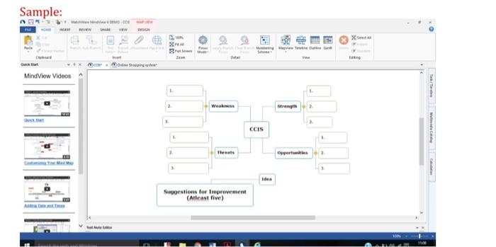 Solved Download a free trial of MindView mind mapping | Chegg.com