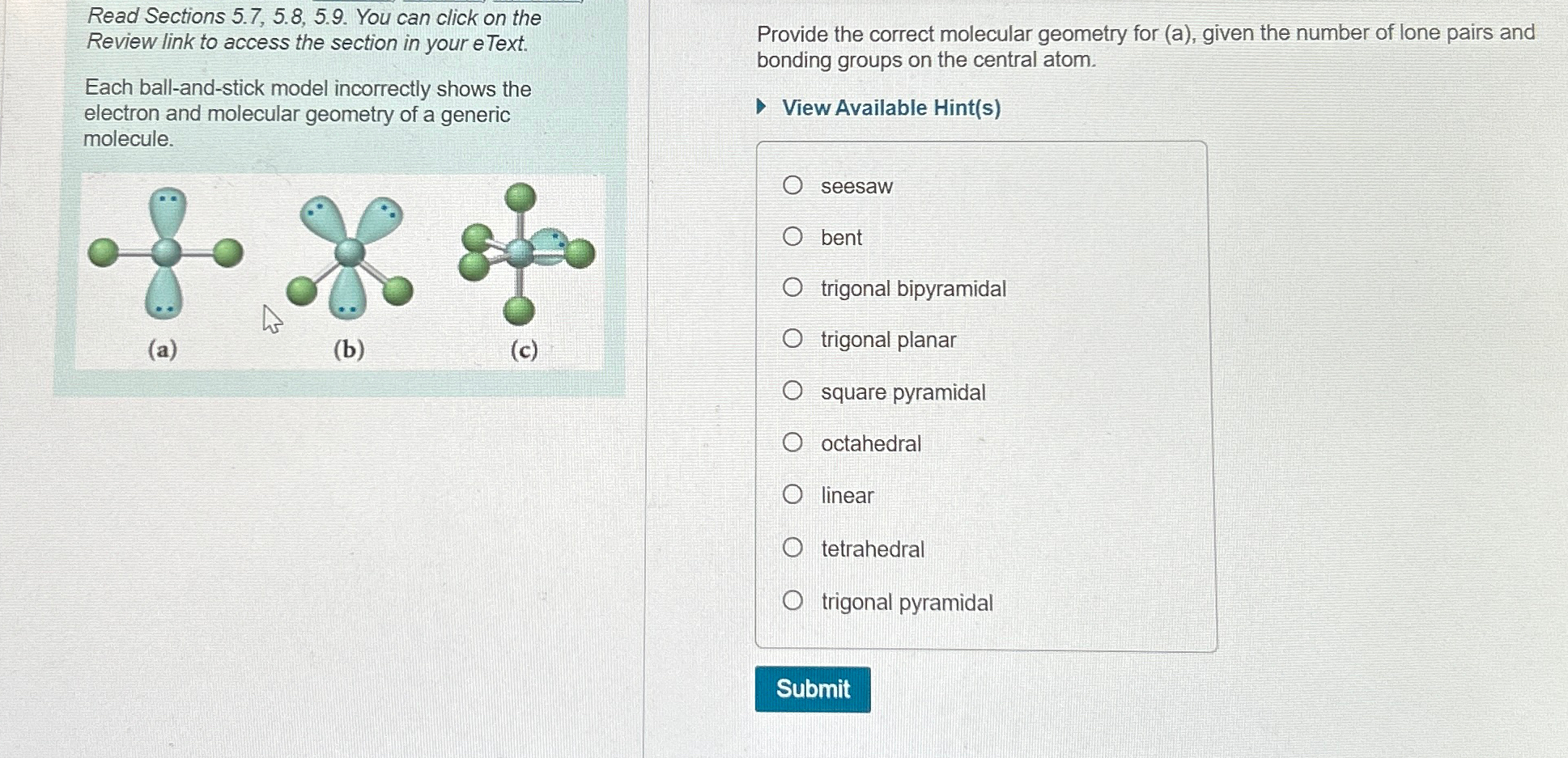 Solved Read Sections 5.7, 5.8, 5.9. ﻿You can click on the | Chegg.com