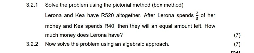 Solved 3.2.1 Solve the problem using the pictorial method | Chegg.com