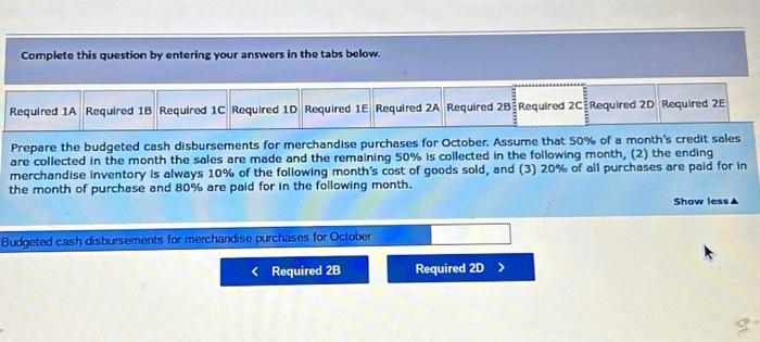 Solved can i pls get all required parts 2a 2b 2c 2d 2e asap | Chegg.com