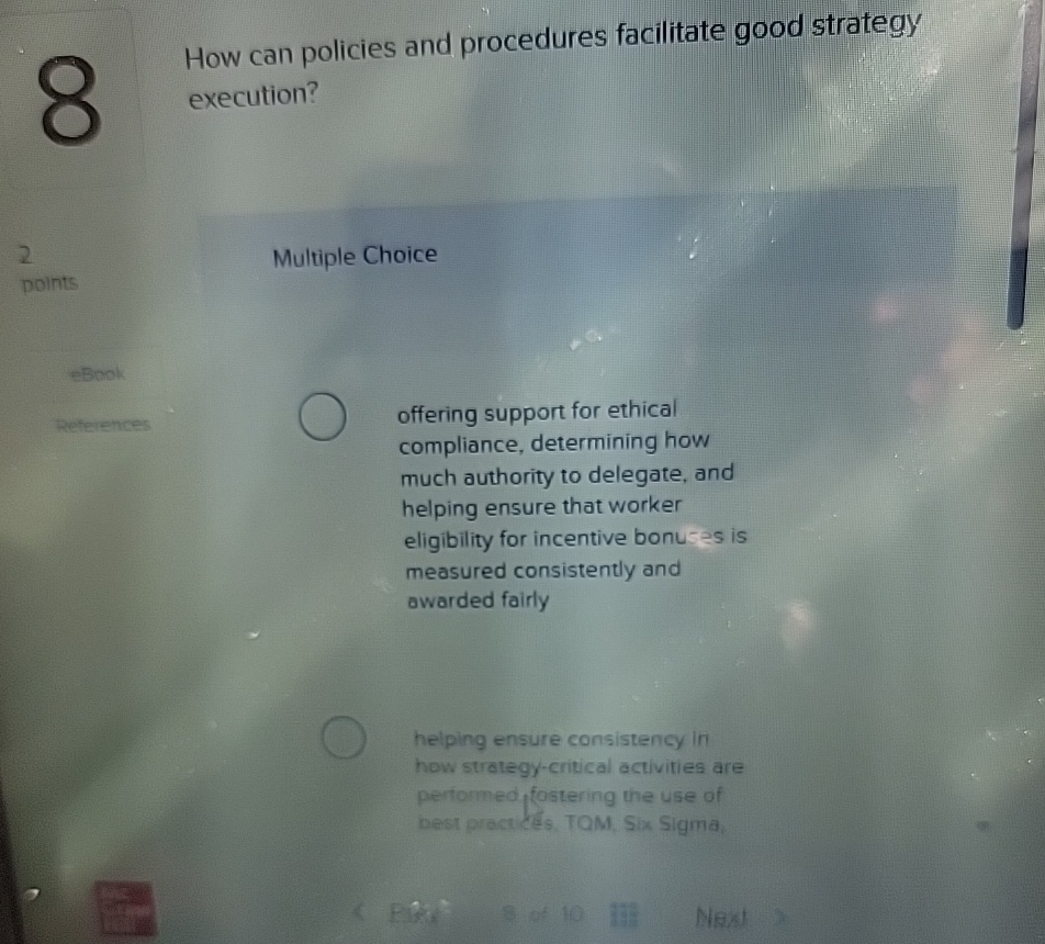 Solved How can policies and procedures facilitate good | Chegg.com