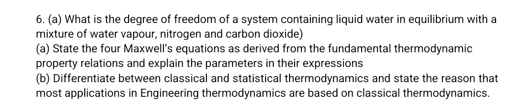 Solved (a) ﻿What is the degree of freedom of a system | Chegg.com