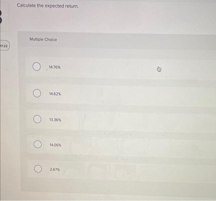 Solved Consider the following information: Calculate the | Chegg.com