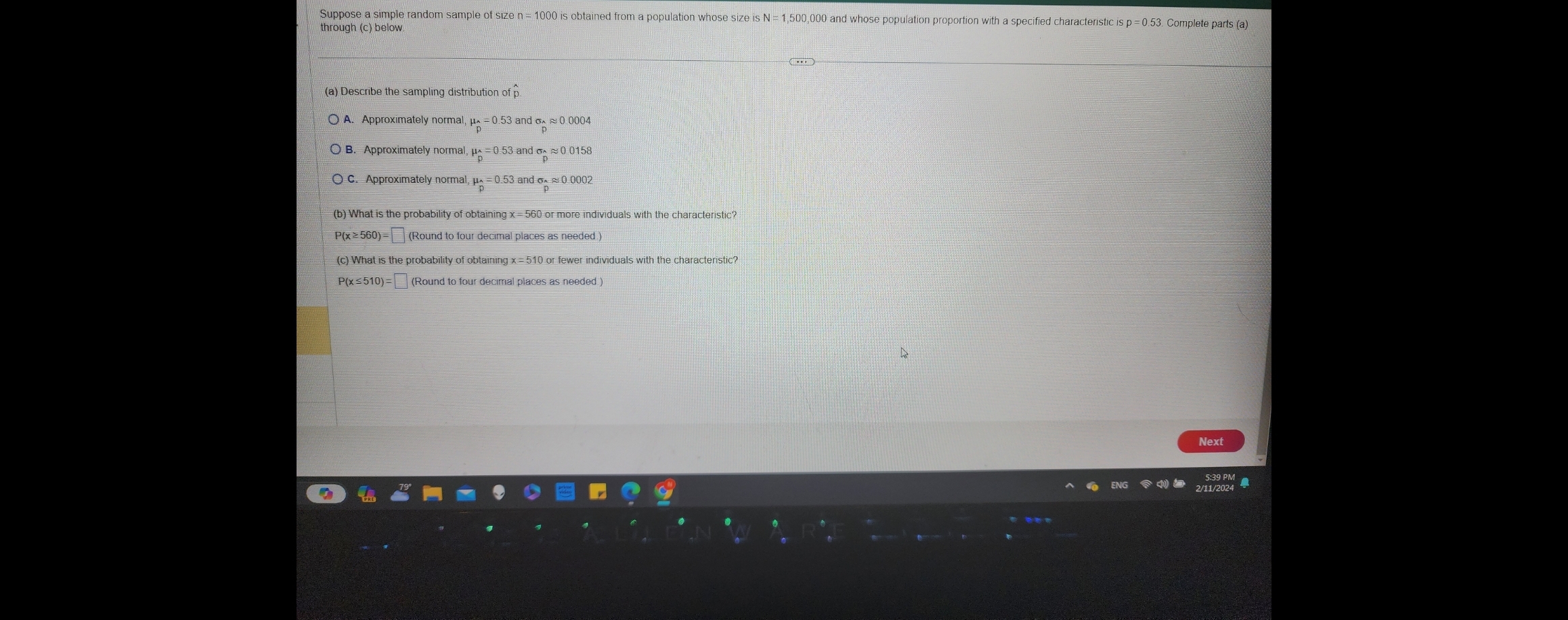Solved through (c) ﻿below(a) ﻿Describe the sampling | Chegg.com