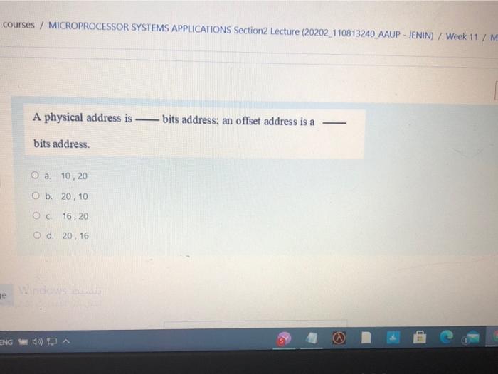 Solved courses / MICROPROCESSOR SYSTEMS APPLICATIONS | Chegg.com