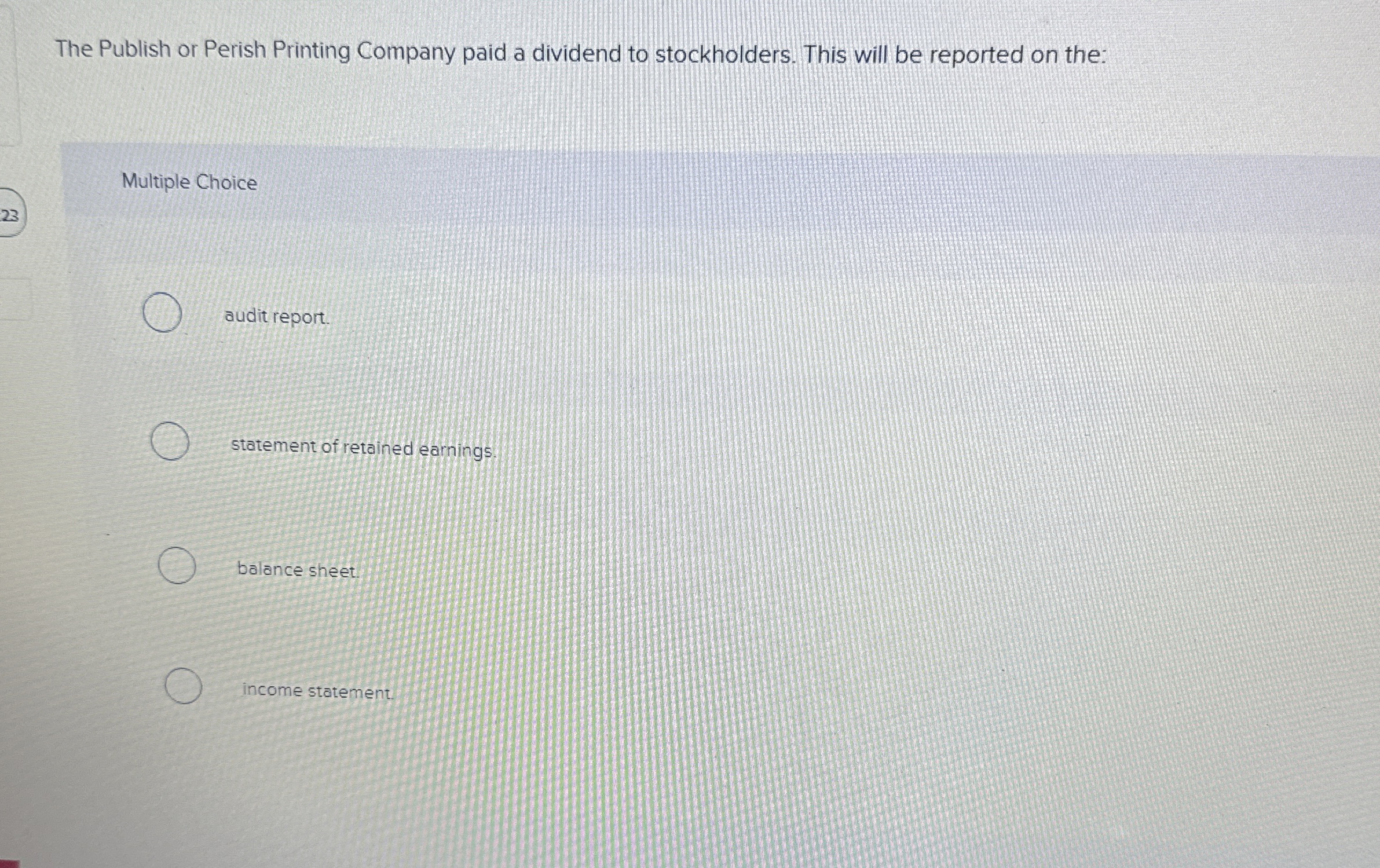 Solved The Publish or Perish Printing Company paid a | Chegg.com