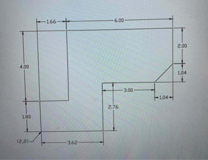 Solved 1. Auto CAD activity 2. Observe the floor plan | Chegg.com