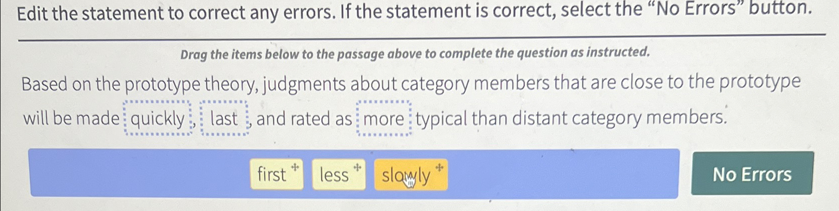 Solved Edit the statement to correct any errors. If the | Chegg.com