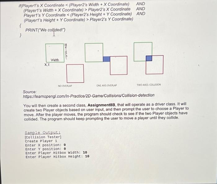 Solved Assignment 8B: Hit Boxes (Part 2). Back in Assignment | Chegg.com