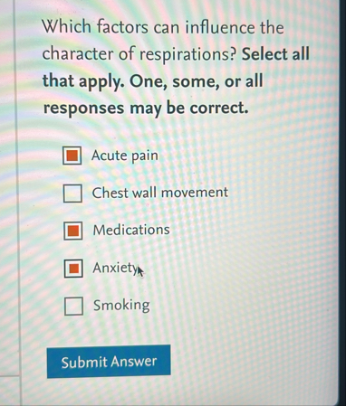 Solved Which factors can influence the character of | Chegg.com