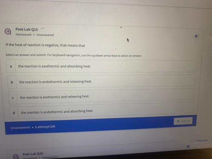 Solved Post-Lab Q14 Homework Unanswered 50 mL of 0.88 M H2O2 | Chegg.com