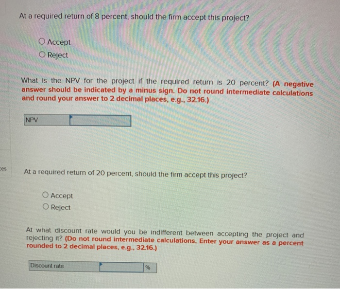 Solved Problem 9-9 Calculating NPV and IRR [LO1, 5] A | Chegg.com