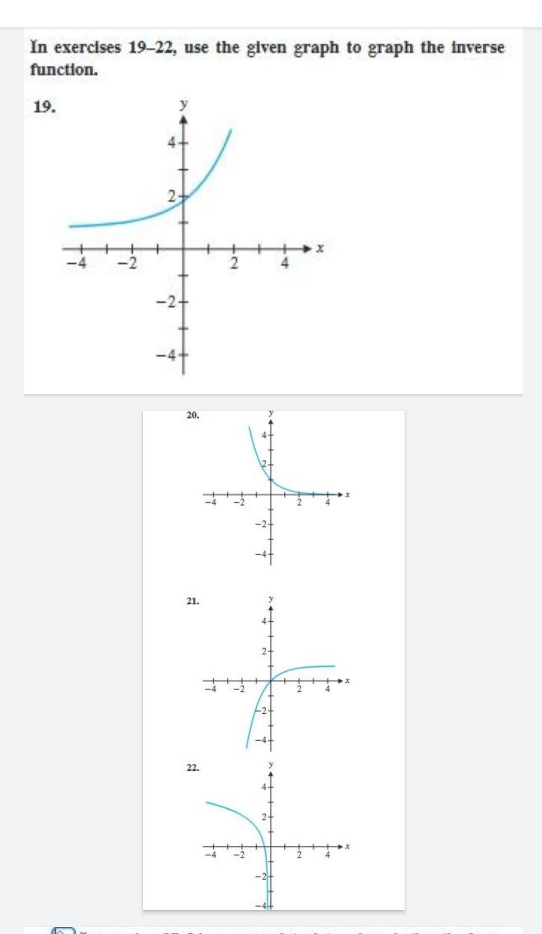 Solved In exercises 19-22, use the given graph to graph the | Chegg.com