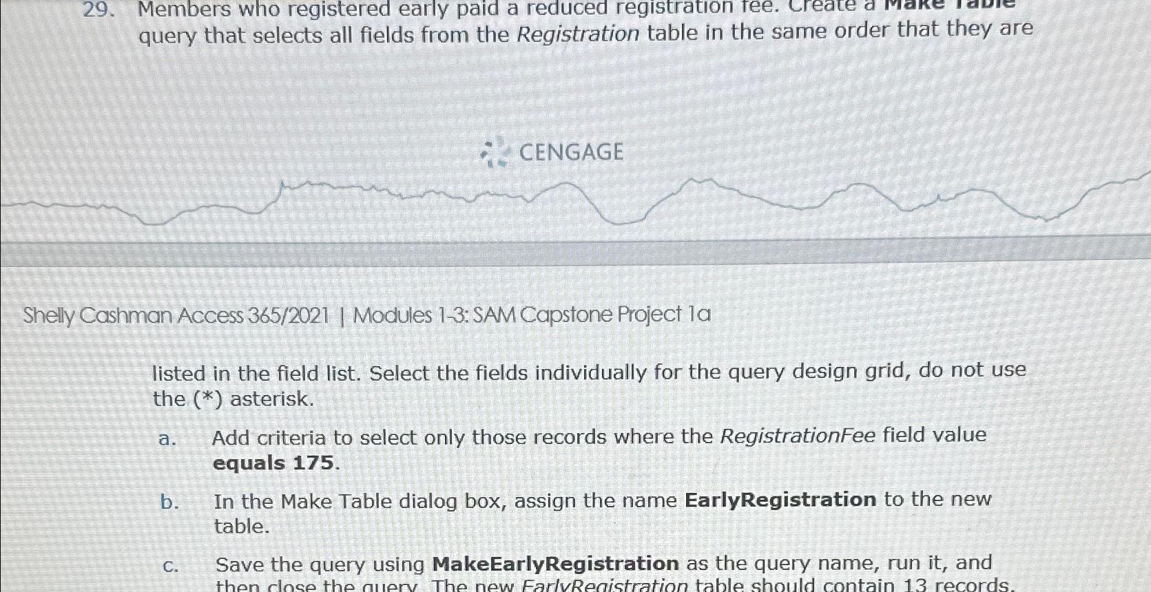 Solved Members who registered early paid a reduced | Chegg.com