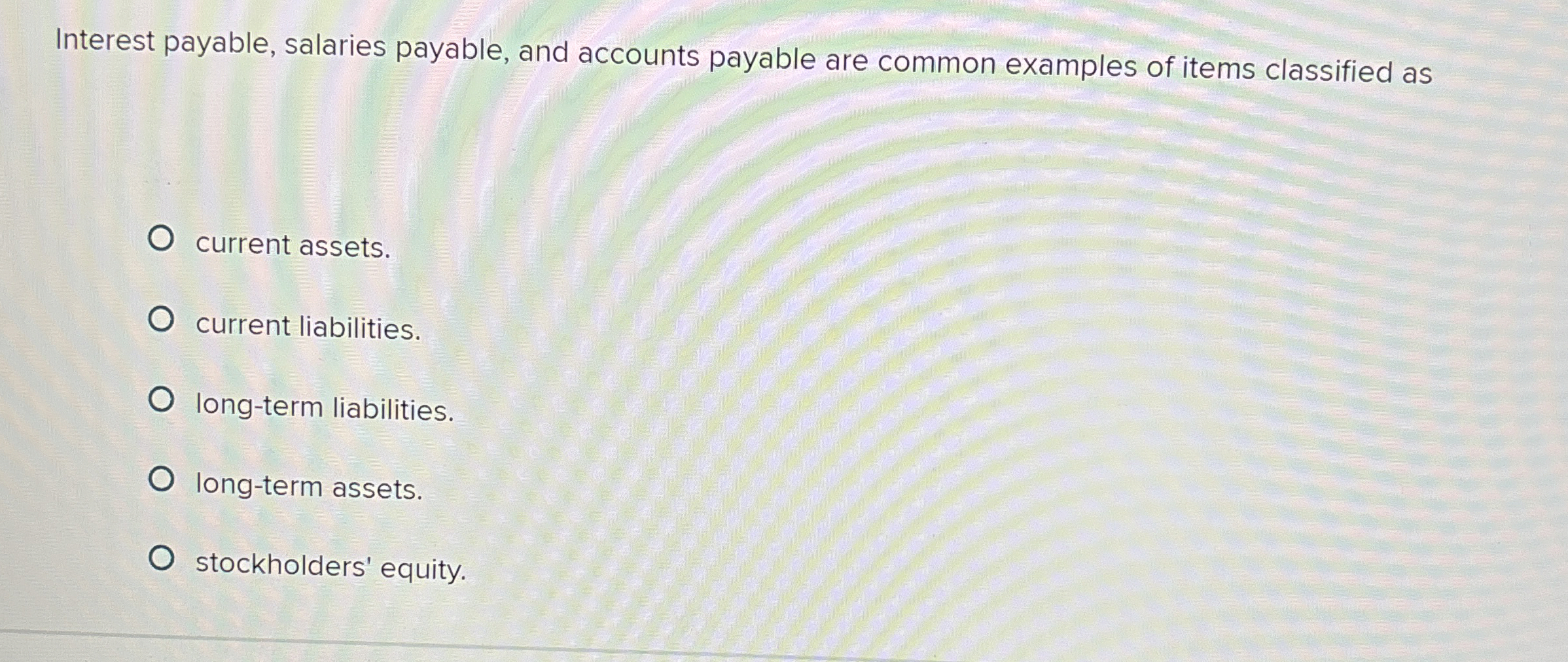 Solved Interest payable, salaries payable, and accounts | Chegg.com