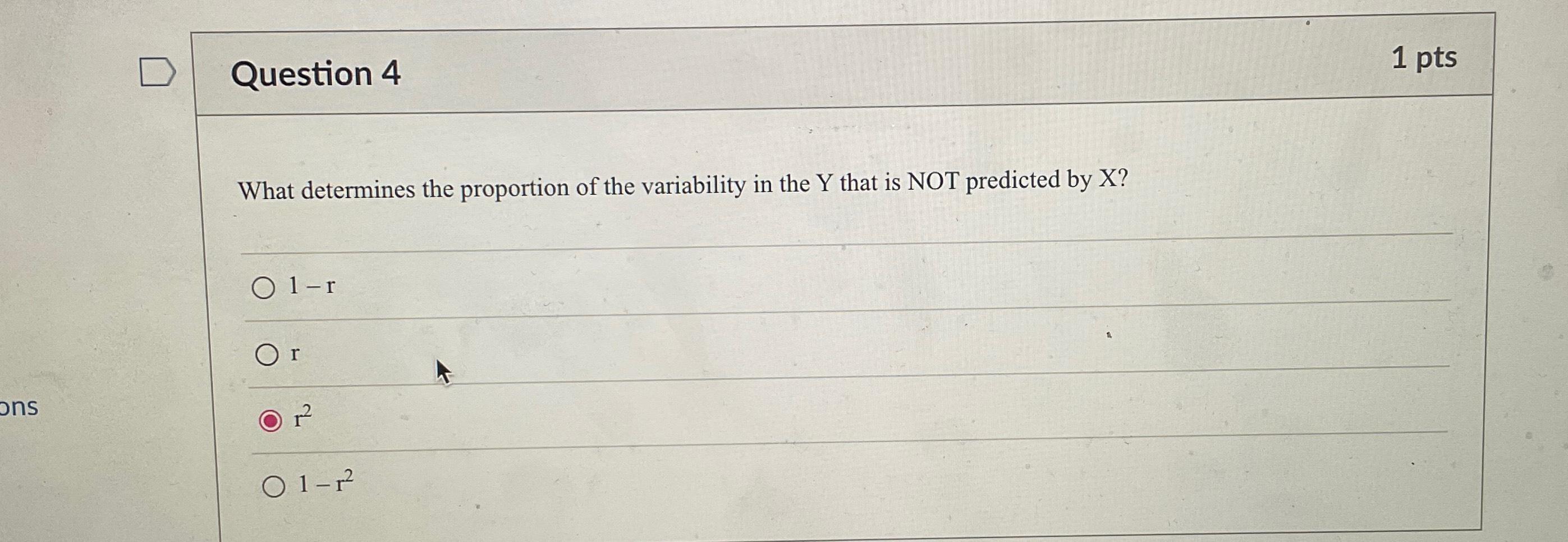 Solved Question 41 ﻿ptsWhat determines the proportion of the | Chegg.com