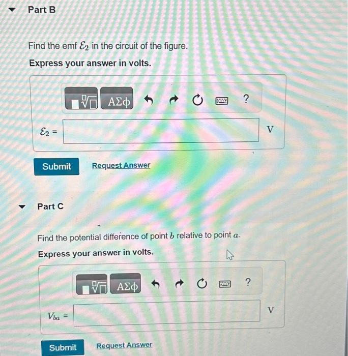 Solved Figure 1 of 1Find the emf E1 in the circuit of | Chegg.com