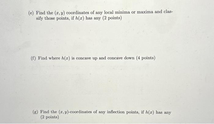 Solved A5: Graphing with Derivatives (Curve Sketching) 3. | Chegg.com