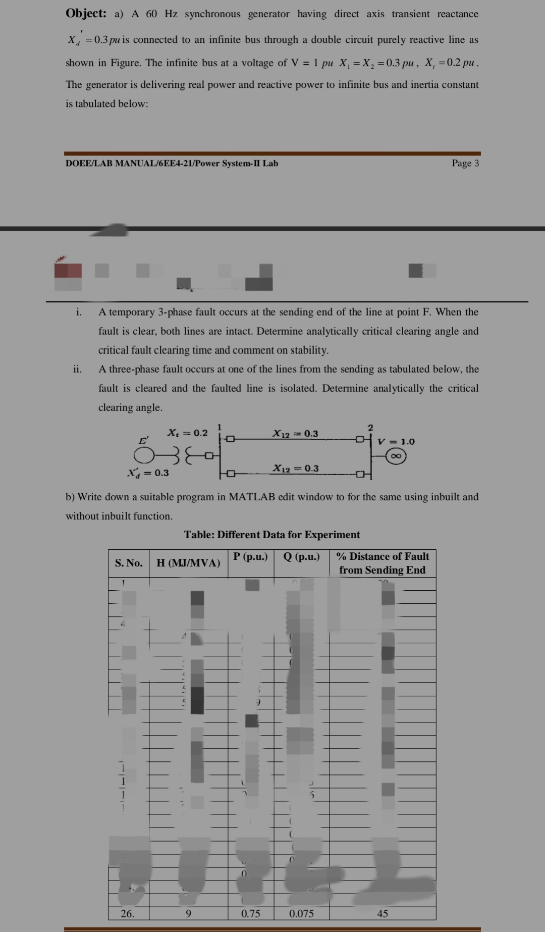 Solved Object: a) ﻿A 60 ﻿Hz synchronous generator having | Chegg.com