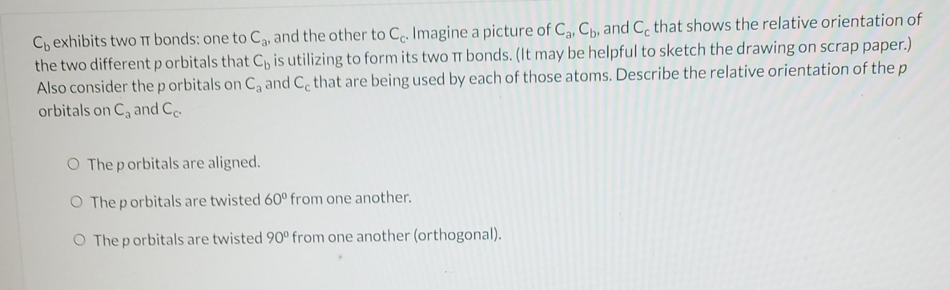 Solved C, exhibits two TT bonds: one to Ca, and the other to | Chegg.com