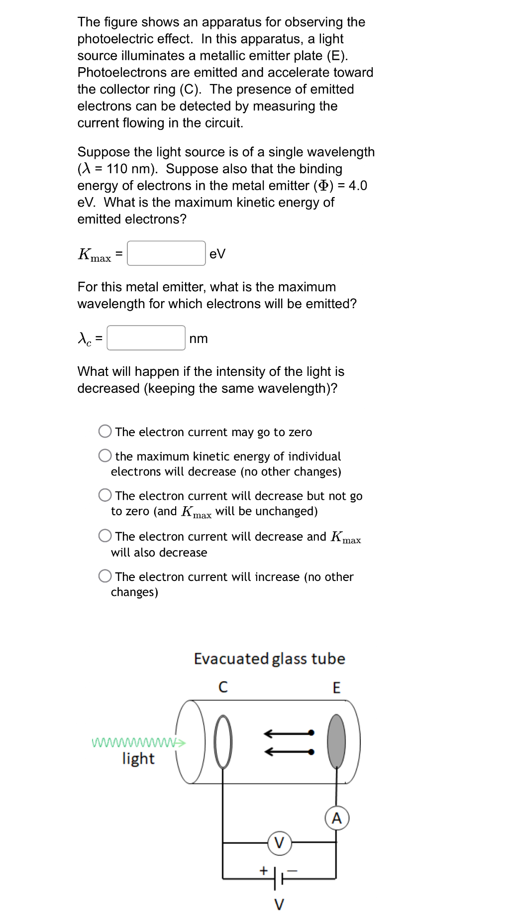 Solved The figure shows an apparatus for observing | Chegg.com