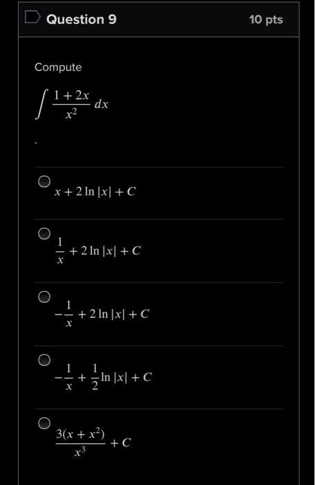 Question 1 10 pts Compute the Riemann sum | Chegg.com