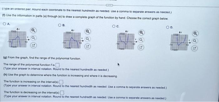 Solved (d) Use a graphing utility to graph the function. The | Chegg.com