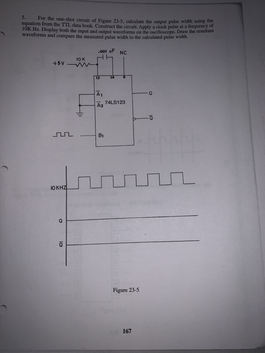 EXPERIMENT 23 MULTIVIBRATORS OBJECTIVES: U Construct | Chegg.com