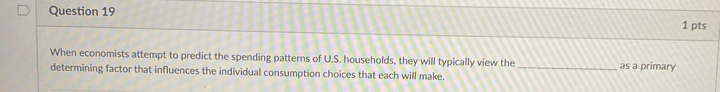 Solved Question 191 ﻿ptsWhen economists attempt to predict | Chegg.com