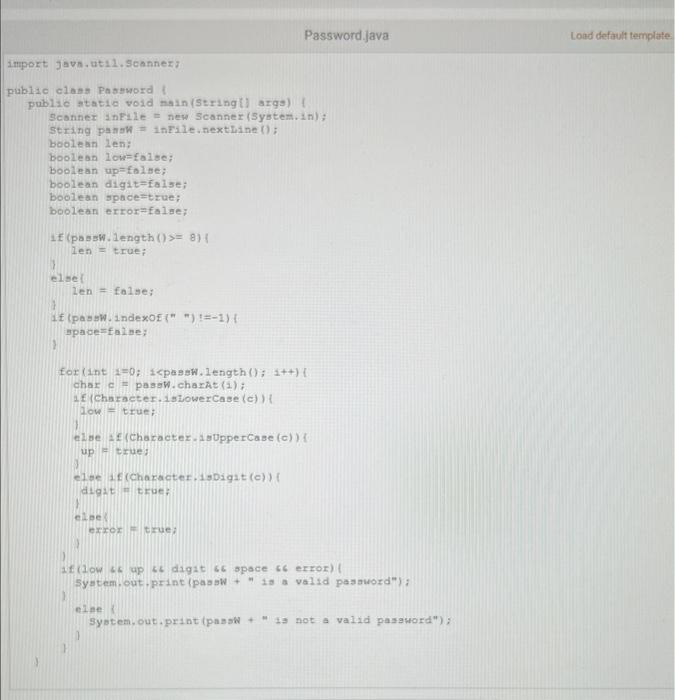 Is there any Professor can fix my javaprogram, or do | Chegg.com