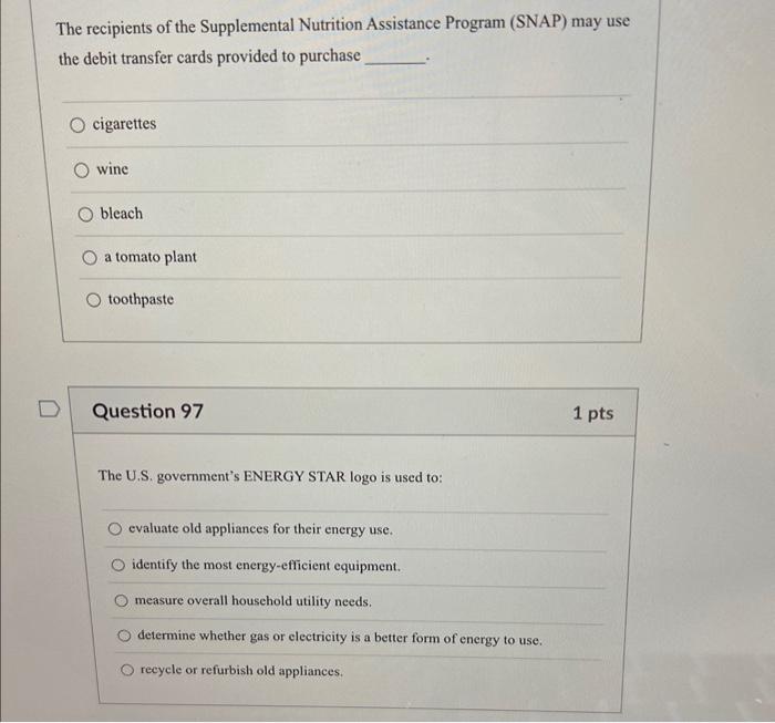 Solved Which of the following is a primary reason why older | Chegg.com