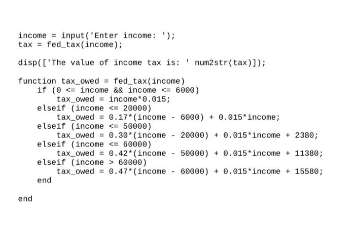 Solved Implement a C++ function to compute taxes based on | Chegg.com