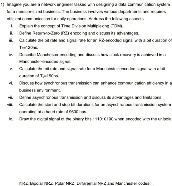 Solved Imagine you are a network engineer tasked with | Chegg.com