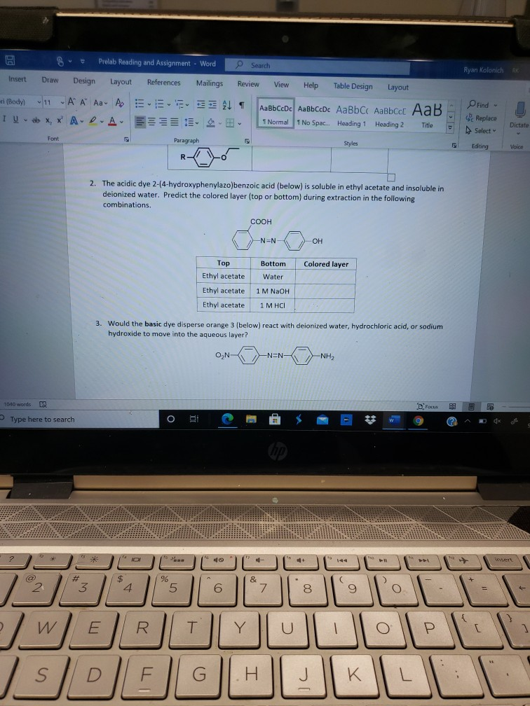 Solved Prelab Reading and Assignment - Word Search Ryan | Chegg.com