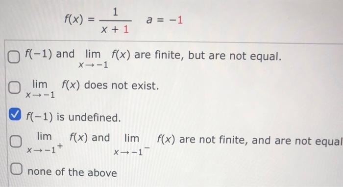 Solved Explain why the function is discontinuos at the given | Chegg.com