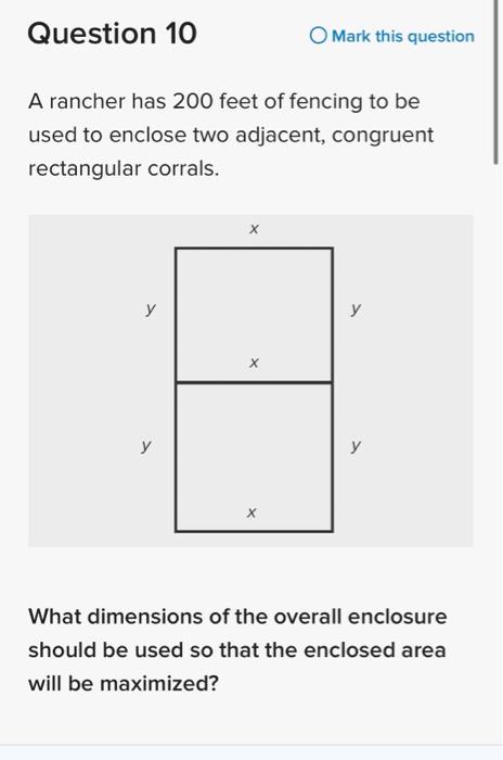 Solved Question 9 Mark this question Find the linear | Chegg.com