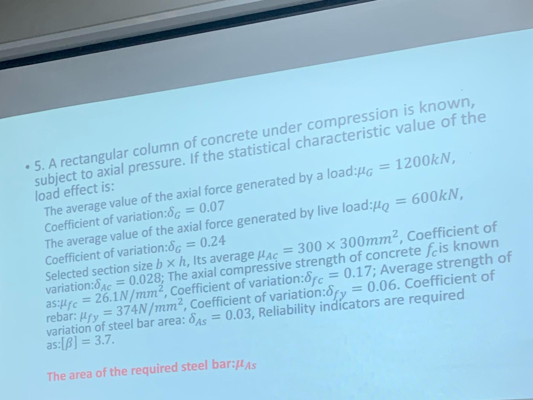 Solved A rectangular column of concrete under compression is | Chegg.com