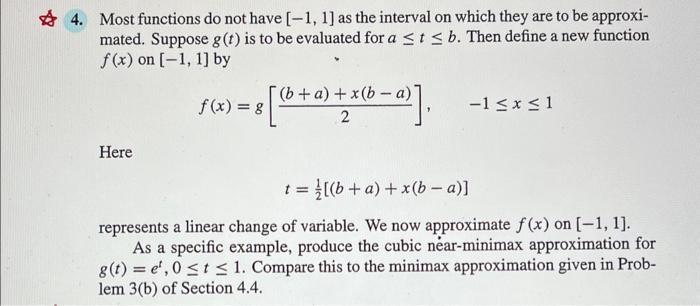 Solved Most functions do not have [−1,1] as the interval on | Chegg.com