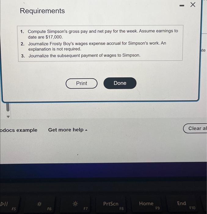 Solved Hal Simpson manages a Frosty Boy drive-in. His | Chegg.com