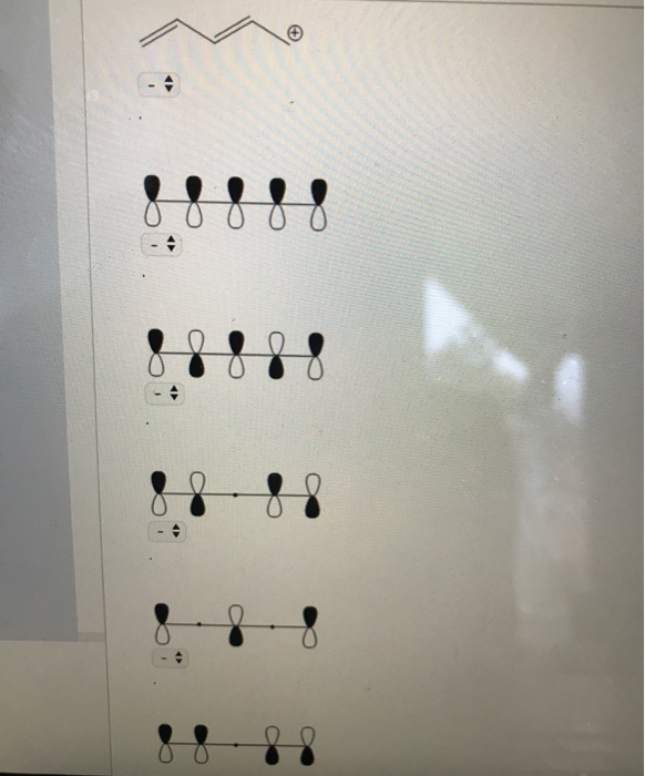 Solved Arrange the MOs of the pentadienyl cation in order of | Chegg.com
