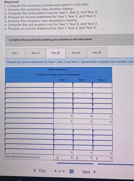Solved Problem 7-18 Variable and Absorption Costing Unit | Chegg.com